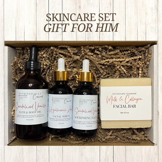 Personalized Men's Grooming Gift Set for Men Body Care Gift Box for Men ...