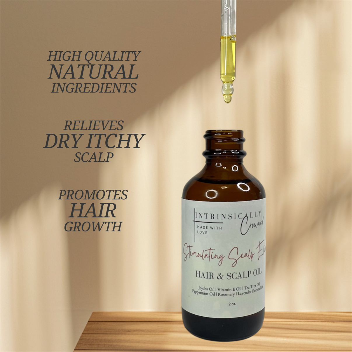 Stimulating Scalp Elixir for Scalp Natural Scalp Treatment Dry Scalp ...