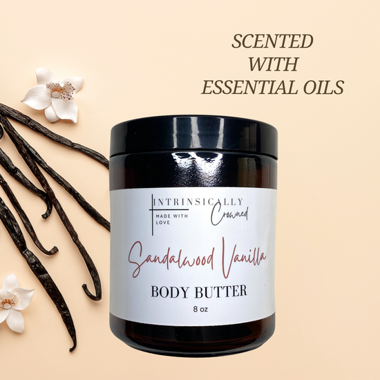 Scented Body Butter Gift Set for Her - Intrinsically Crowned