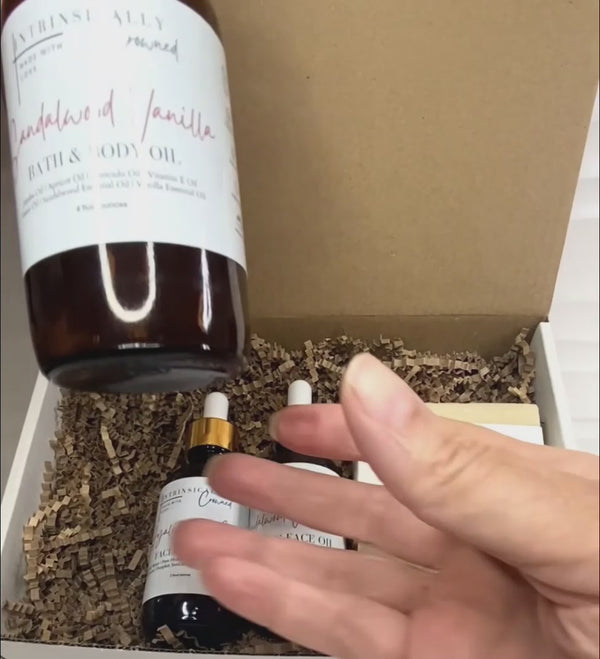 Gift for Men Birthday Gift Men's Skincare and Body Oil Gift Box ...